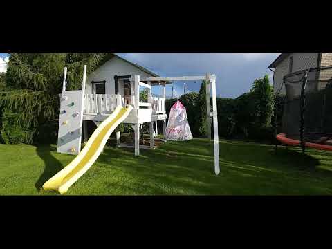 Saucer Swing Princess Tent, Reliable Outdoor and Indoor Swing for Kids ...